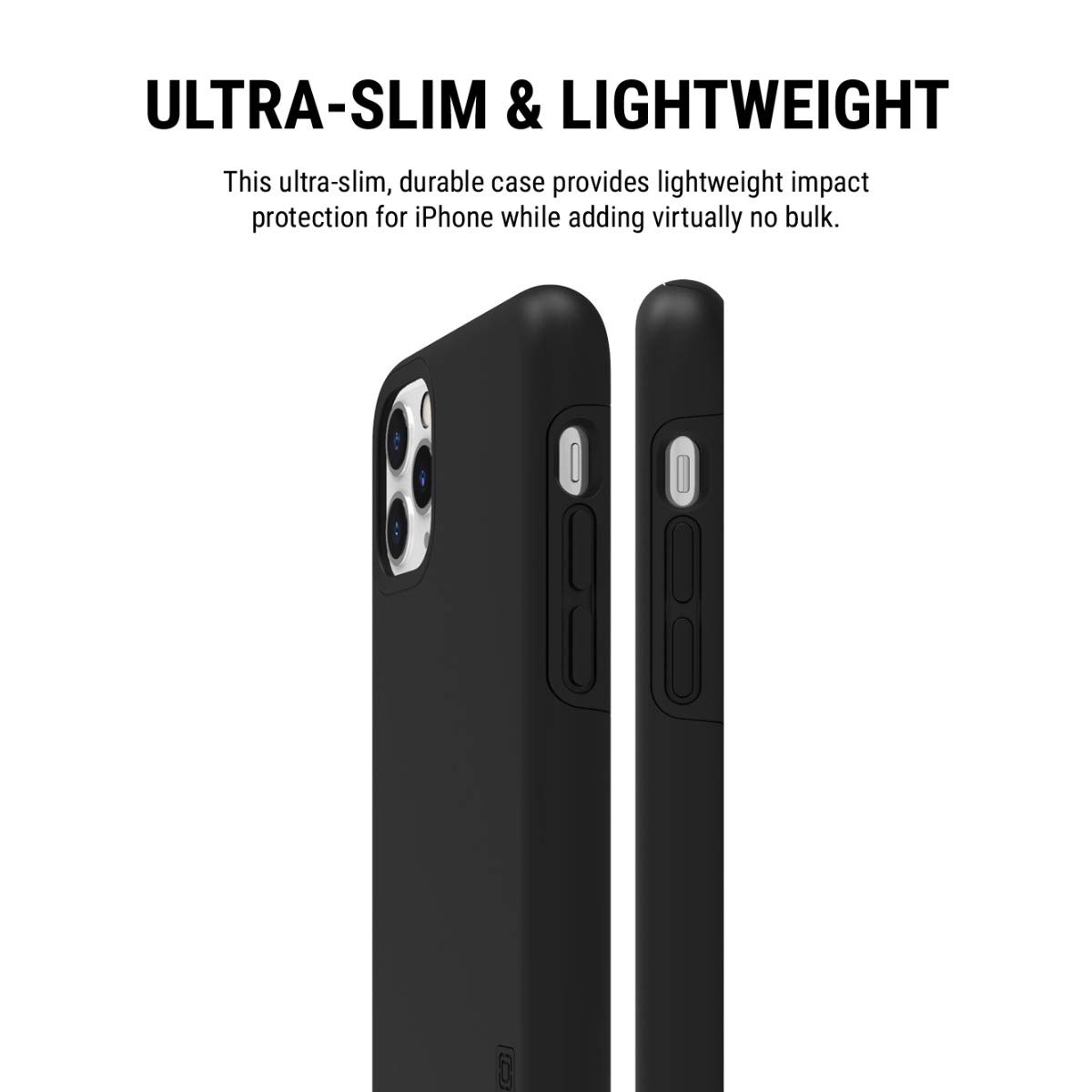 Incipio DualPro Dual Layer Case for Apple iPhone 11 Pro Max with Flexible Shock-Absorbing Drop-Protection - Black
