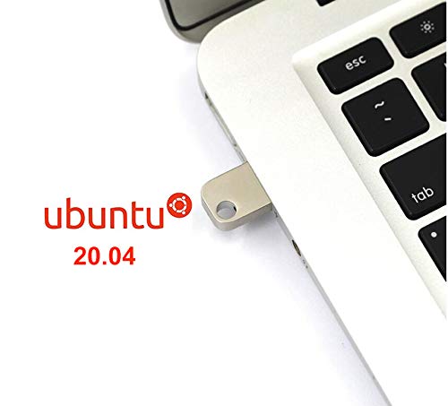 ILamourCar Ubuntu Linux 20.04 Latest Version - 2020 16GB USB Flash Drive | English Version - Silver