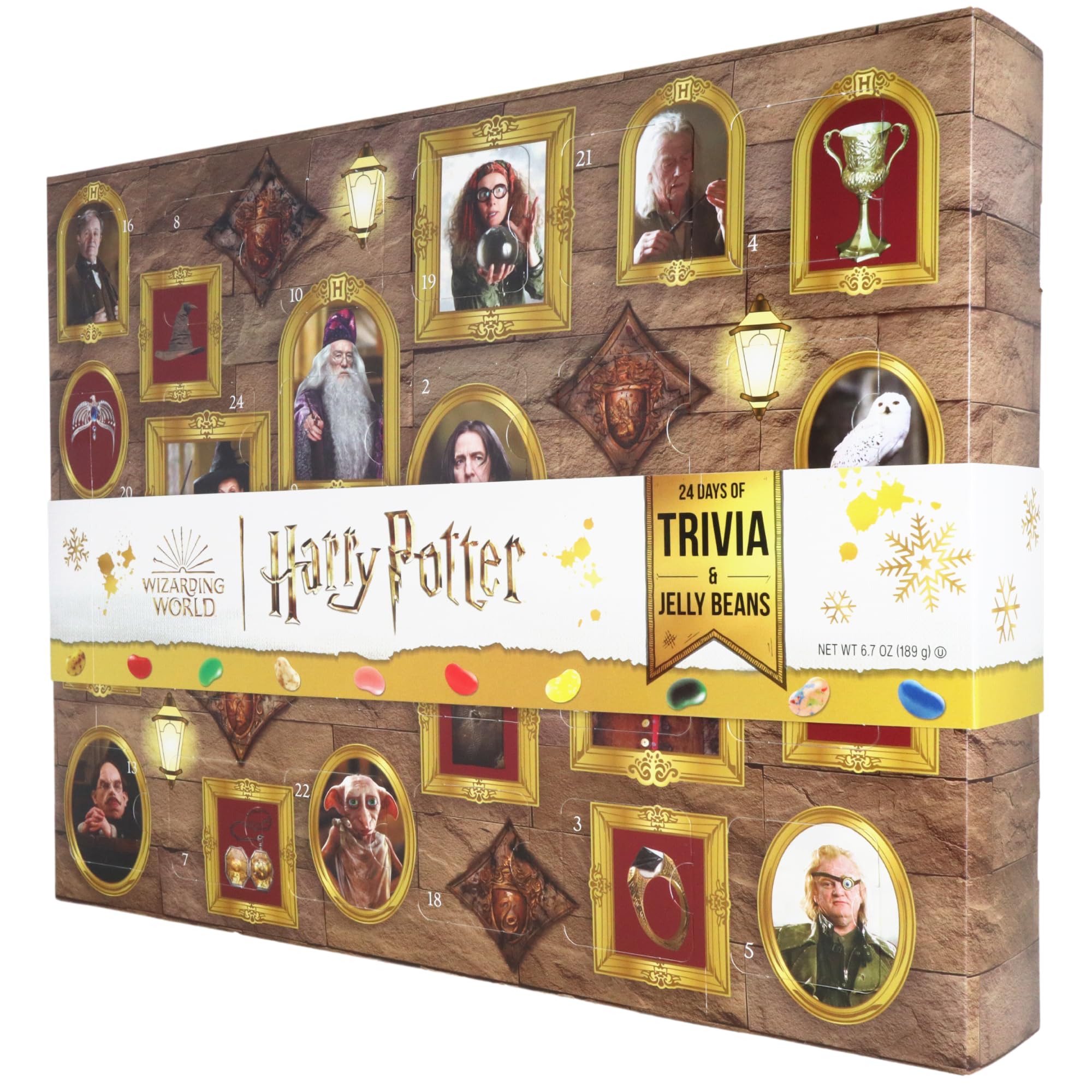 Harry Potter⢠Trivia Advent Calendar with 6.7 oz of Jelly Beans