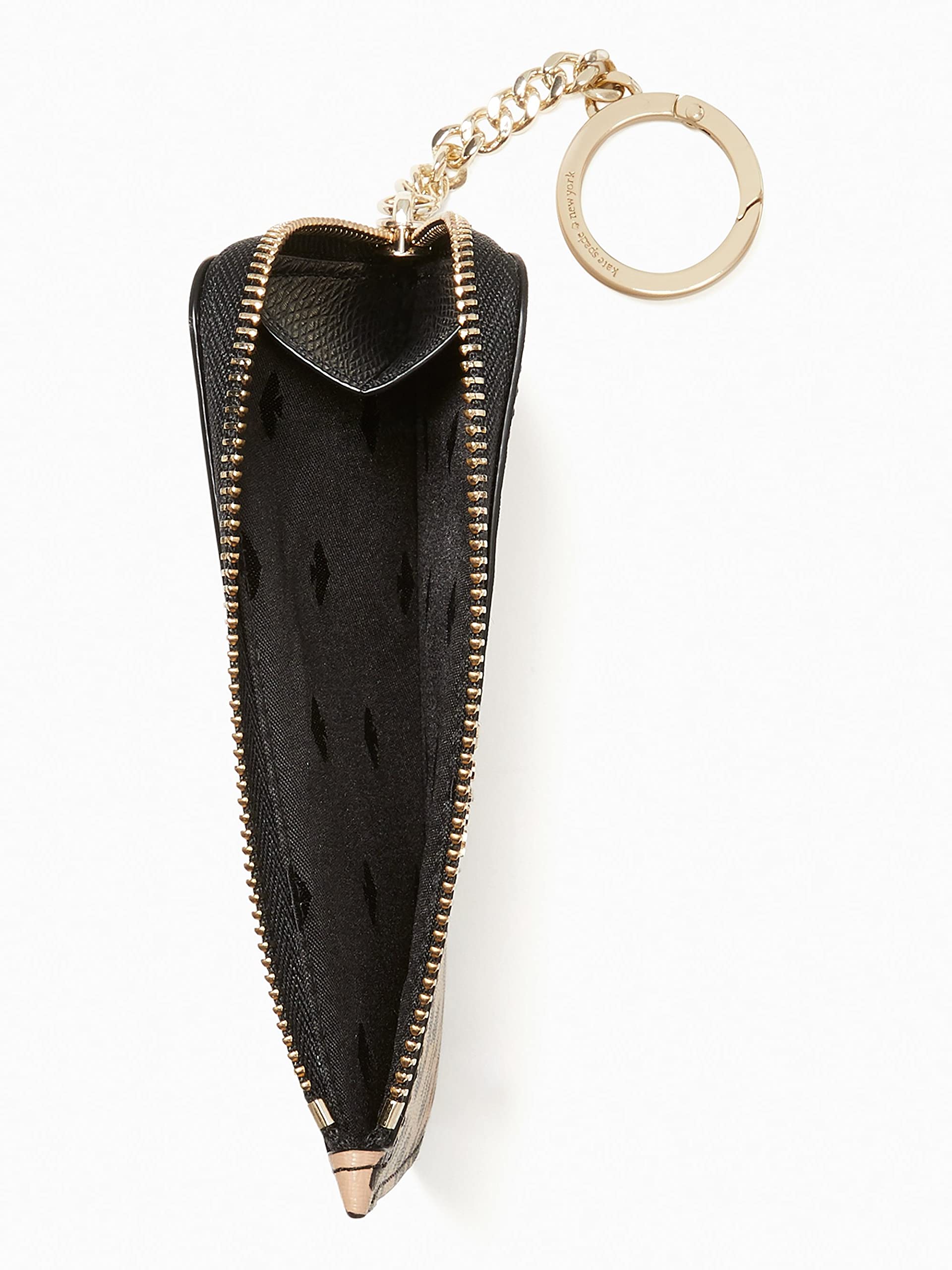 Kate Spade Laurel Way Bitsy key chain Wallet Coin Purse, Nw Darcy Leopard 001
