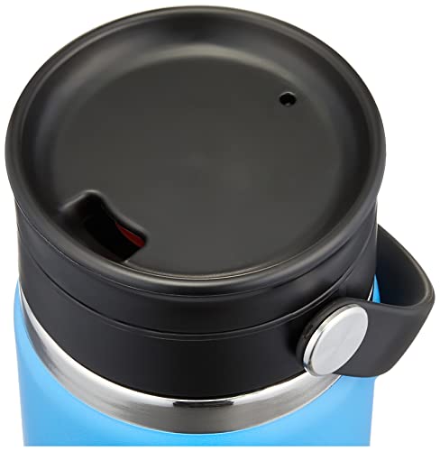Hydro Flask 5089132 Vacuum Bottle, Cold and Heat Retention, 16 oz (473 ml), Flexship, Wide Mouse, 3 Pacific