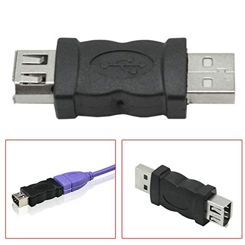 iKiKin ANiceSeller Firewire IEEE 1394 6 Pin Female to USB Male Adaptor Convertor