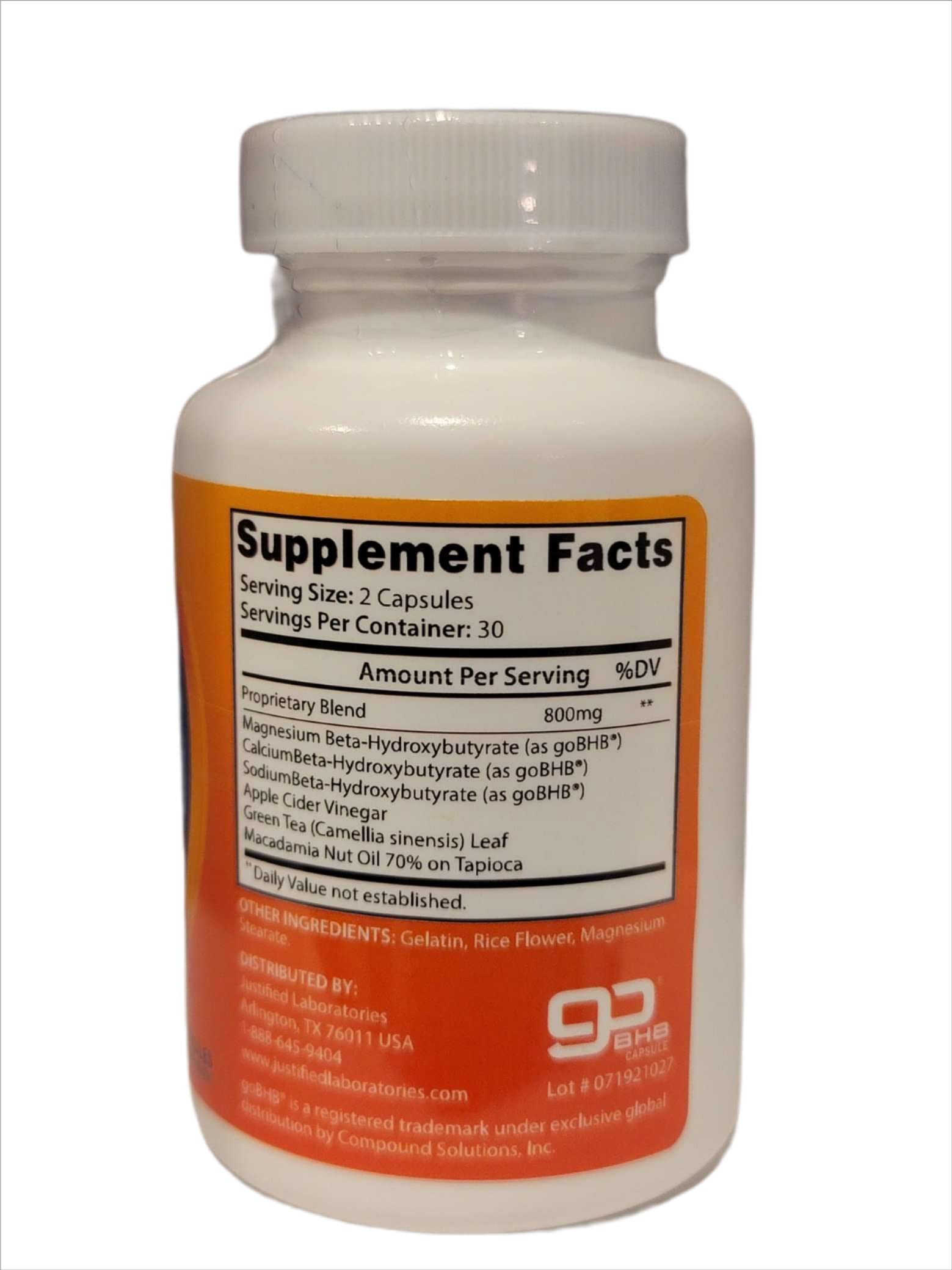 Keto GT Advanced Includes Apple Cider Vinegar goBHB Exogenous Ketones Keto Pills Supplement Premium Ketosis Support for Men Women 60 Capsules