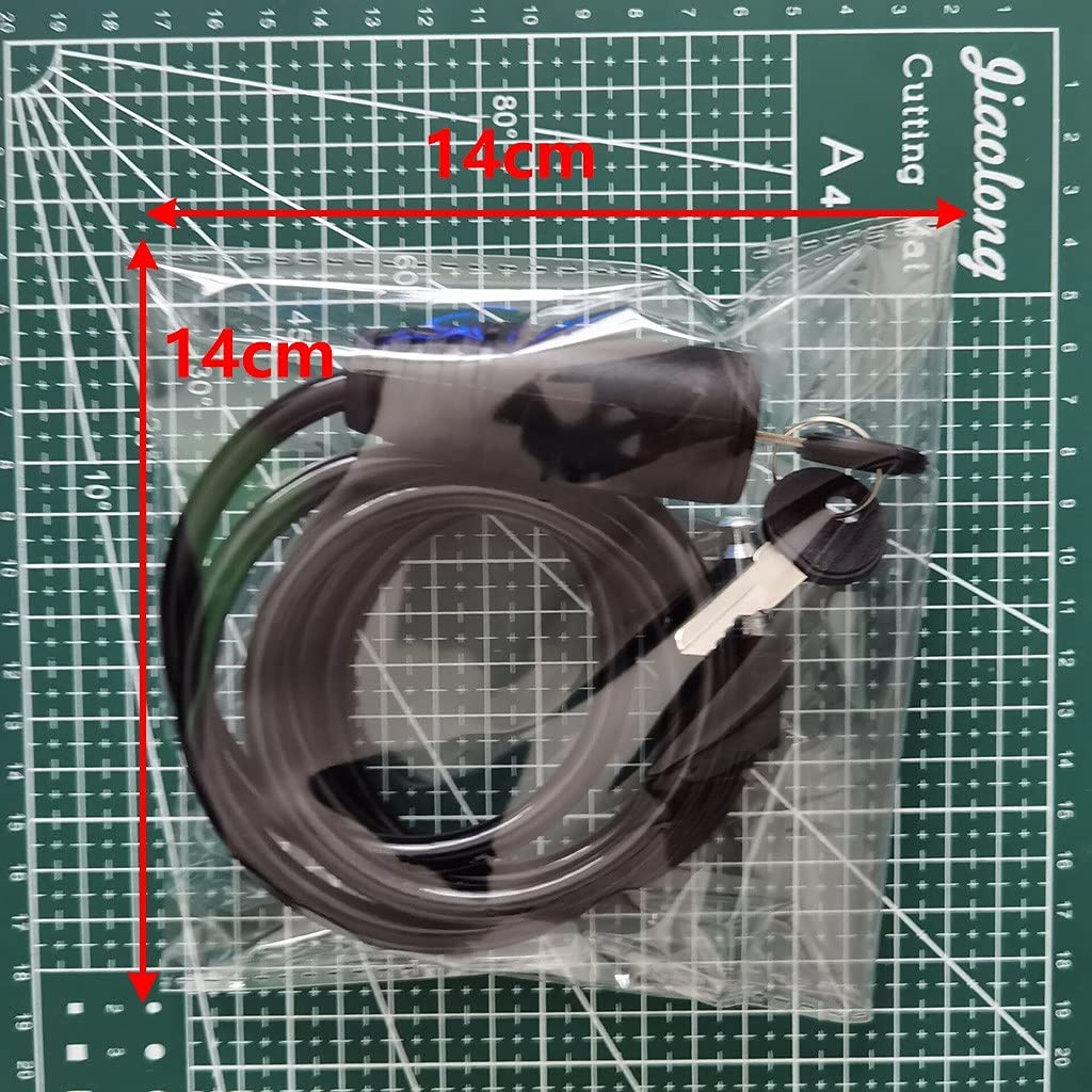 NSQFKALL Combination Security Cycling Lock Block Bike Bicycle Key Cable Bike Accessories Road Bike Pump Adapter