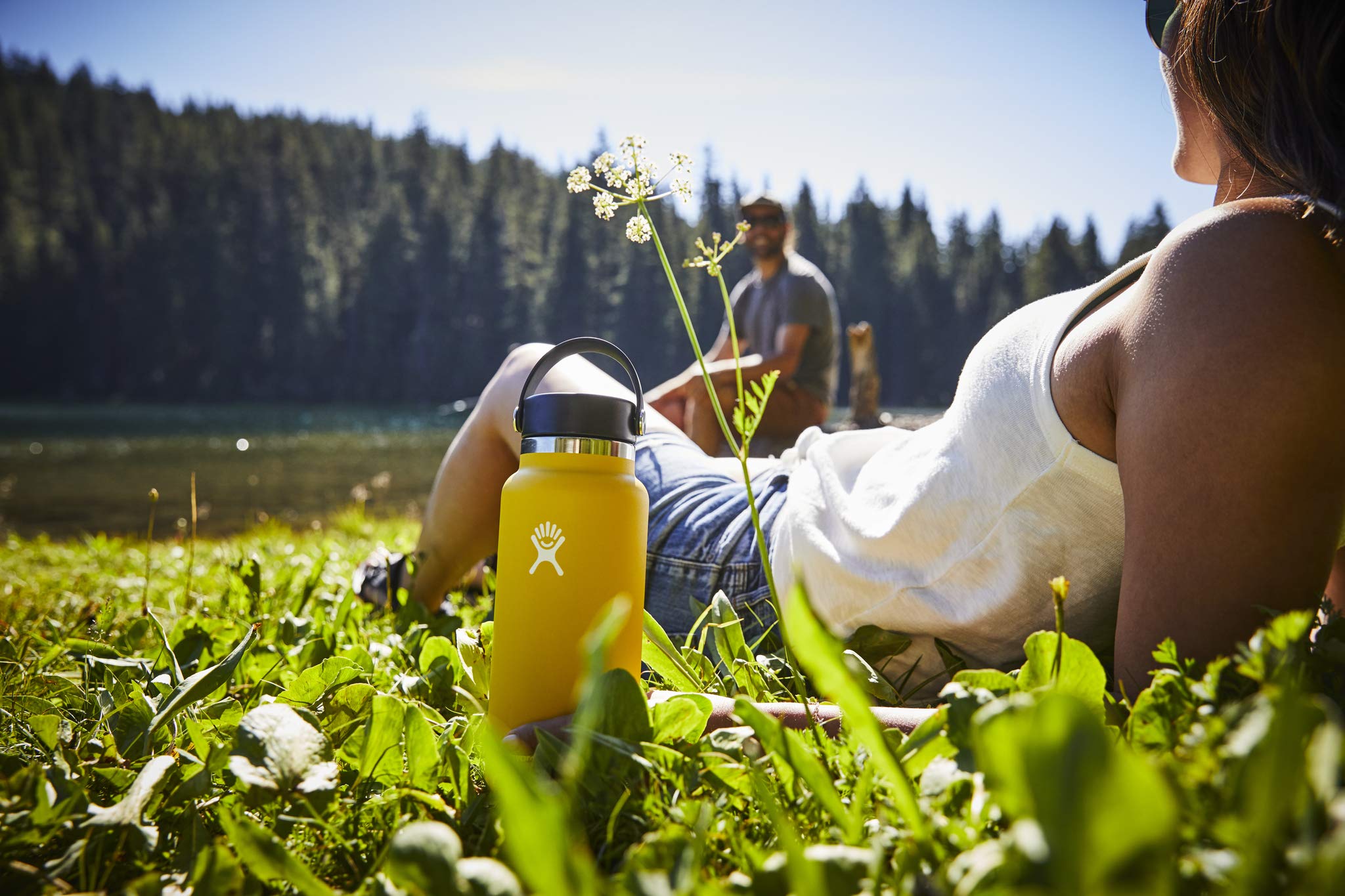 Hydro Flask Wide Mouth Flex Cap - Sunflower