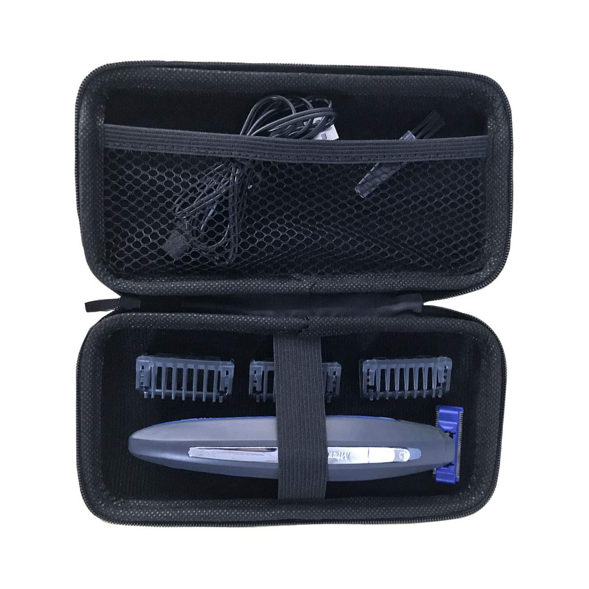 INVODA Hard Storage Travel Case Solo Oneblade Case EVA Travel Carrying Case Full Body Trimmer and Shaver Case
