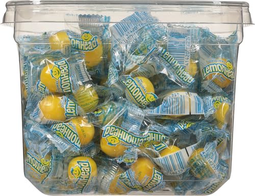 Lemonhead Hard Lemon Candy, Individually Wrapped Candy (150 Count)