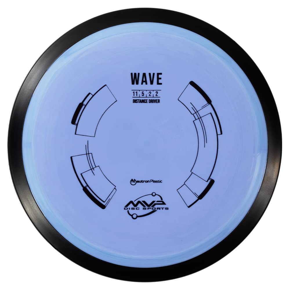 MVP Disc Sports Neutron Wave Disc Golf Distance Driver (170-175g / White)