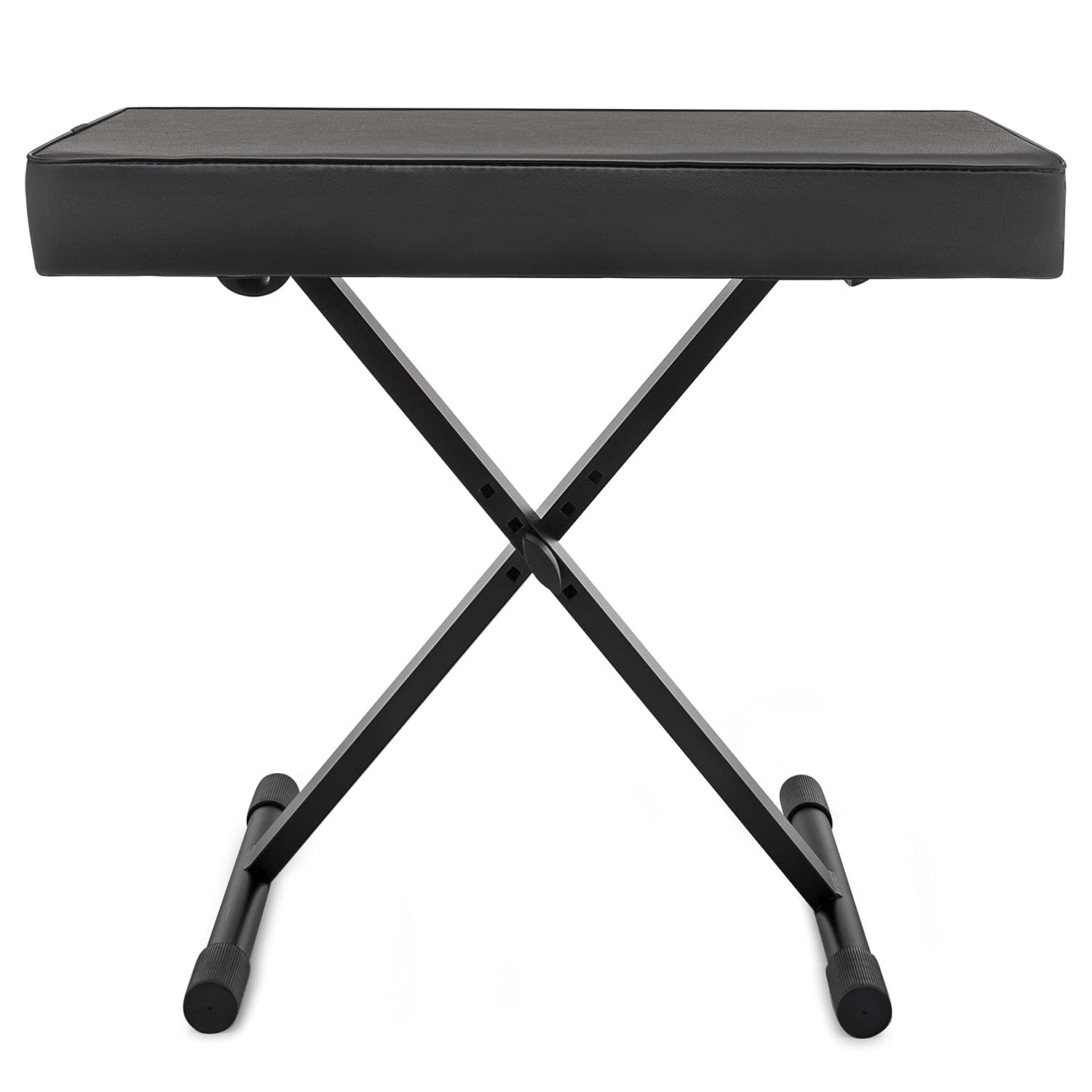 Korg D1 88-Key Digital Piano Bundle with Keyboard Bench, X Keyboard Stand, and Cables (2-Pack) (5 Items)