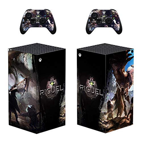 Ice Born Xbox Series X Skin Set Full Faceplates Skin Console & Controller Decal Stickers by FELIPE SEIJI KUBA