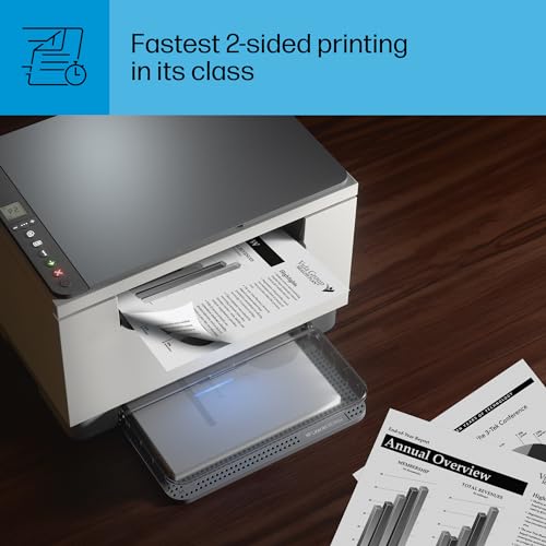 HP LaserJet MFP M234dw Wireless Printer, Print, scan, copy, Fast speeds, Easy setup,(6GW99F) (6GW99F#BGJ) Mobile printing, Best for small teams