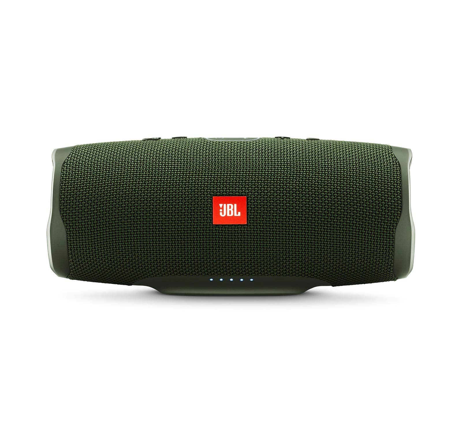 JBL Charge 4 Portable Waterproof Wireless Bluetooth Speaker Bundle with divvi! Charge 4 Protective Hardshell Case - Green