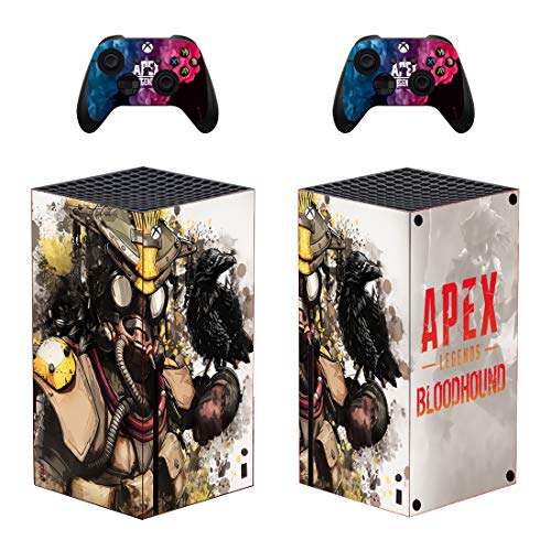 KAJAL MANI Vinyl Skin Sticker Decal Wrap for X-box-One-Series X Console Skin Set APEX Battle