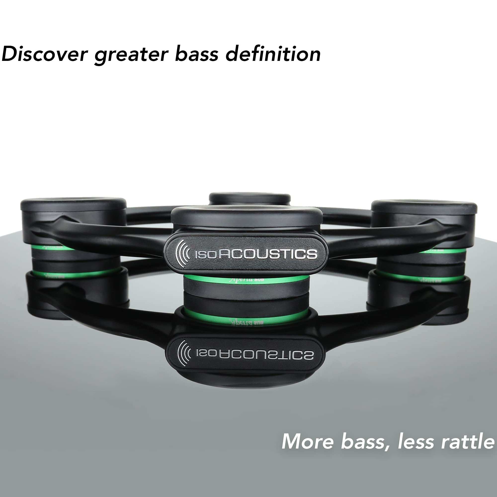 IsoAcoustics Subwoofer Isolation Stand: Aperta Sub (10.5" W x 11.5β D)