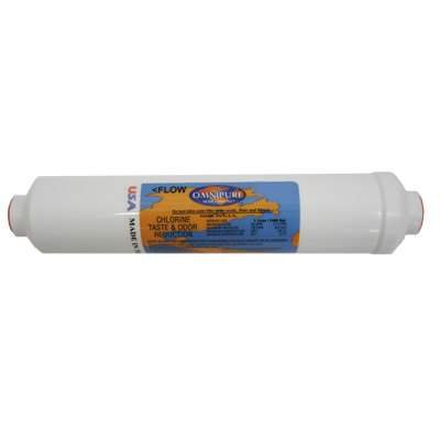 Omnipure (K2551-##T33CAL) 10"x2" Inline K-Series GAC/Calcite 1/4" FQC