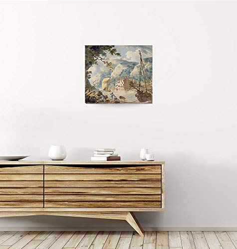 Imagekind Wall Art Print entitled Avon Gorge And Bristol Hotwell by The Fine Art Masters | 28 x 24