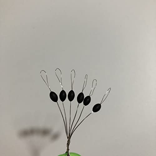 LUYANhapy9 100 Groups Fish Space Beans Accurate Location Simple Installation Spinner Bait Beans Fish Sport Tool for Fishing Ellipse L