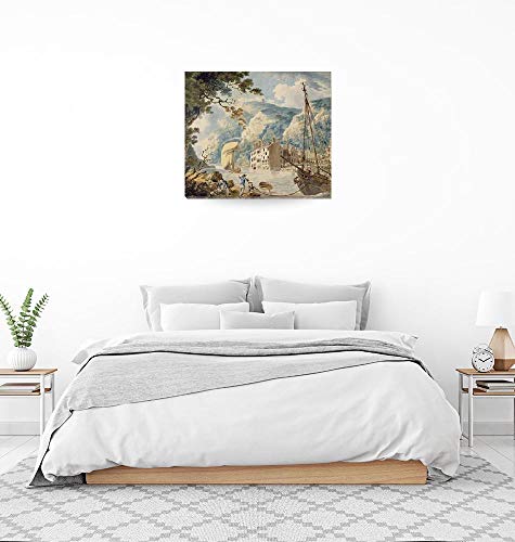 Imagekind Wall Art Print entitled Avon Gorge And Bristol Hotwell by The Fine Art Masters | 18 x 16