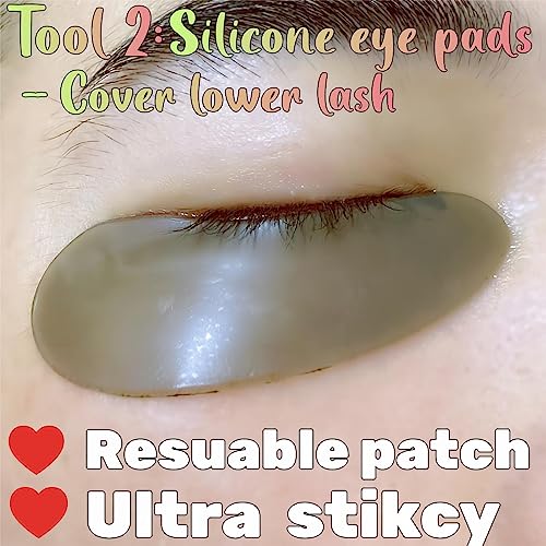 Lami Lash Lift Pad LM Curl Soft 6 Size Lifting Shield Eyelash Perming Rod Glue Free On Eyelid Neon Lamination Roller Easier Perm Rods Include Ribbon Cover Silicone Eye Patch Y Brush Lash Lift Tool