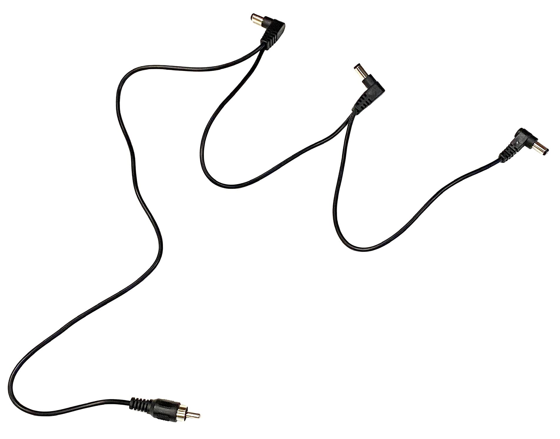 Kurrent Electric (2) Pack of 3 Way Split Effects Pedal DC Power Cables for CIOKS Power Supplies