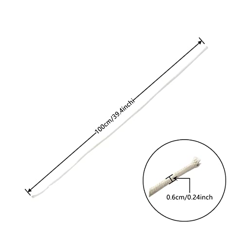 LOONELO 5pcs Gong String with 39.4 inches,Traditional Percussion Instrument Gong Rope for Any Size of Gong