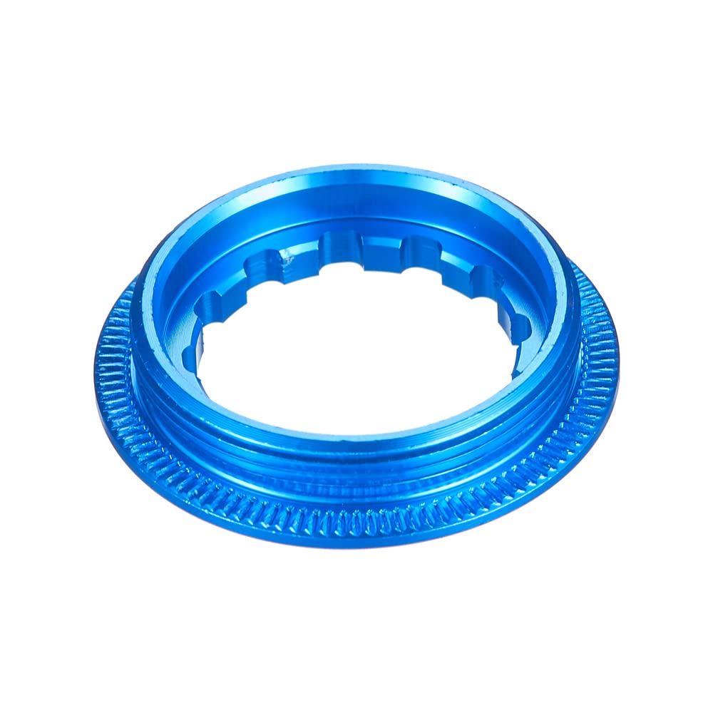 LWITDOG Bike Cassette Lockring CNC Aluminium for 7-11 Speed Mountain Bike,Road Bike Cassette (Gold)