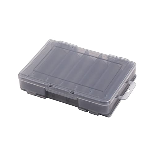 MEFESE 6 Compartments Fishing Tackle Boxes Lure Storage Double Side Fishing Accessories Case Bait Lure Hook Tool Storage Boxes