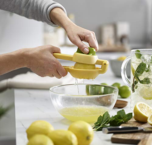 Joseph Joseph JuiceMax Dual-Action Citrus Press, One Size, Yellow