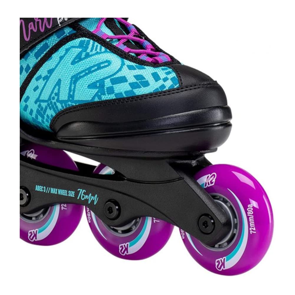K2 Skate Marlee Pro Pack Lt Blue Purple 4-8
