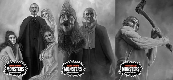 Mark Spears Monsters Halloween Edition 2022 Trading Card Series Hobby Box