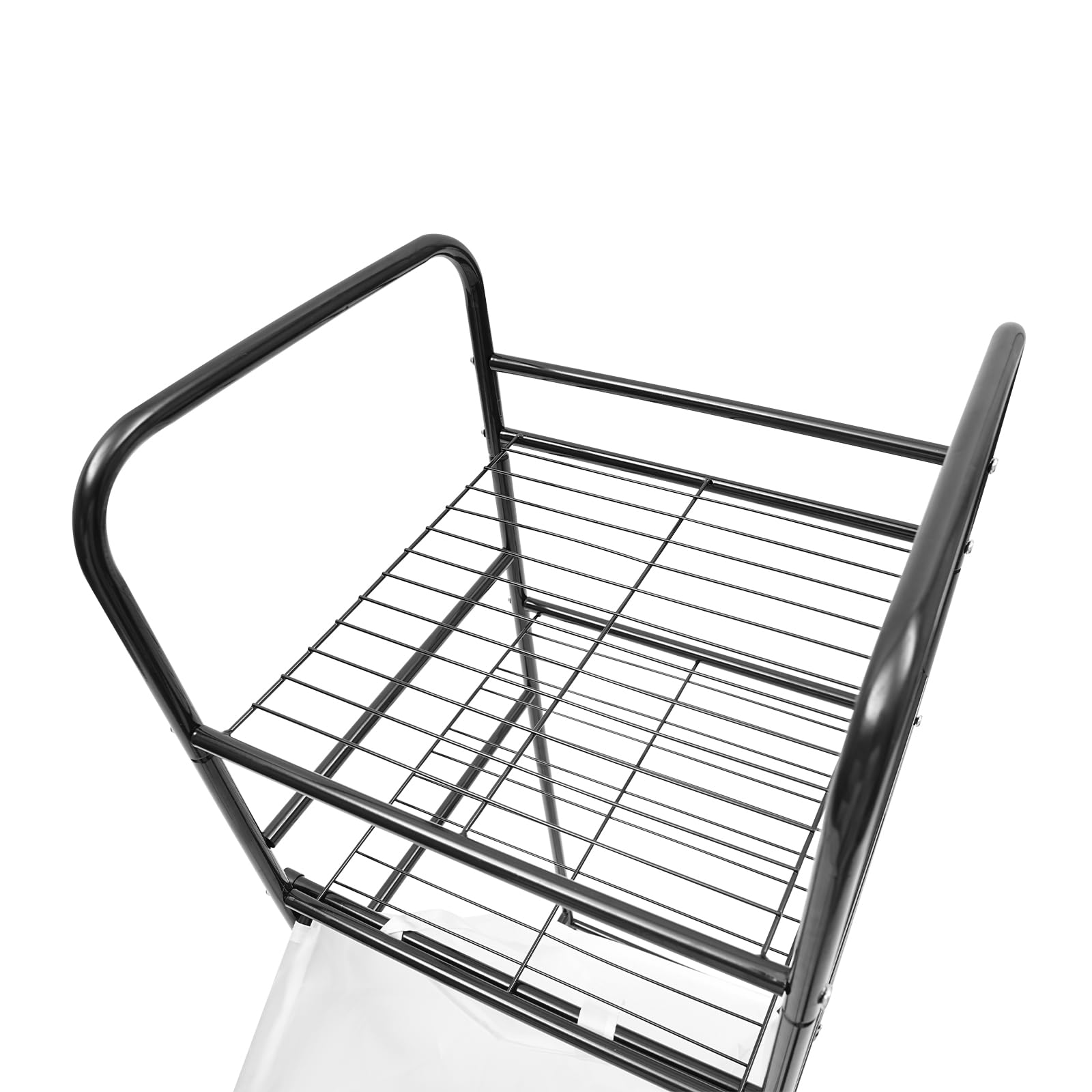 Tilt Out Laundry Basket, Laundry Hamper Cabinet with Removable Liner Bag & Storage Shelf for Bedrooms, Bathrooms, Apartments, 14.56 * 13.77 * 39.37in