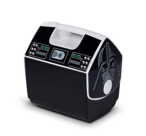 Igloo 7 Quart Limited Edition Star Wars Darth Vader Portable Lunchbox Playmate Pal Cooler Ice Box, Medium
