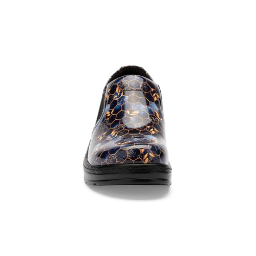 Klogs Footwear Naples Women's Shoes Medium Hexagon Patent Size 7.5