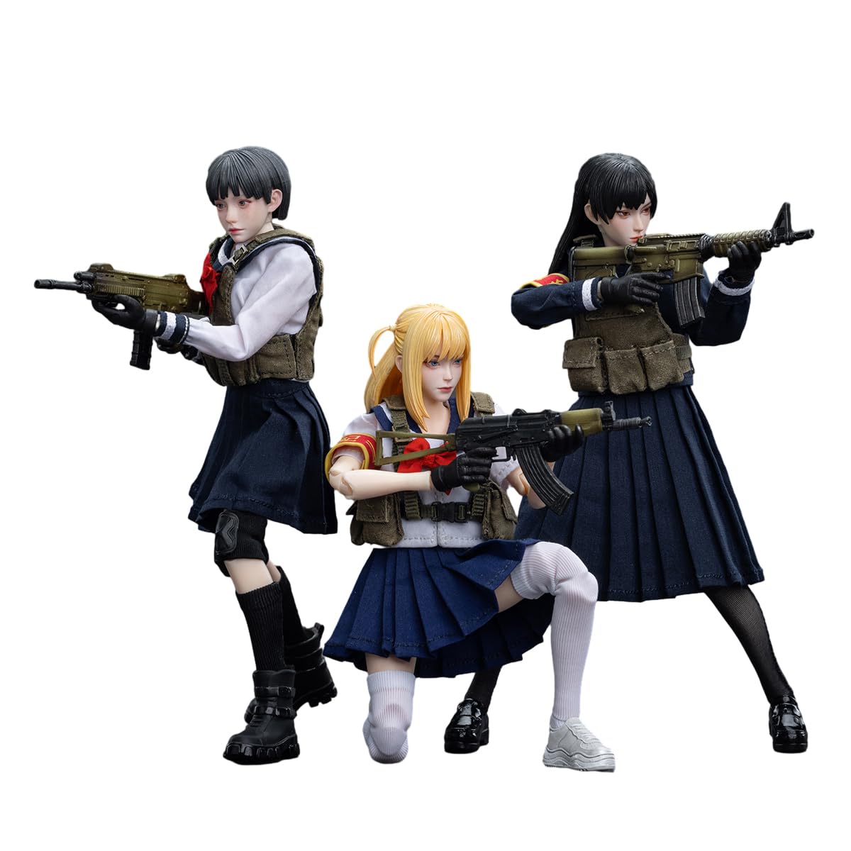 HiPlay L9 JoyToy 1/12 Scale Science-Fiction Action Figures Full Set Series-Frontline Chaos XENA