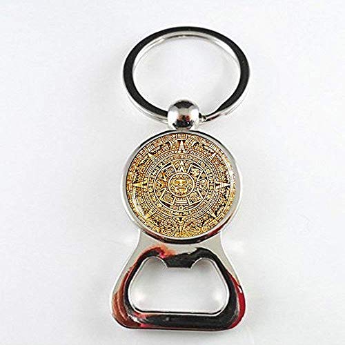 Mayan Calendar Bottle openers Mayan Calendar Jewelry Aztec Calendar Jewelry Mayan Jewelry Glass Dome Jewelry