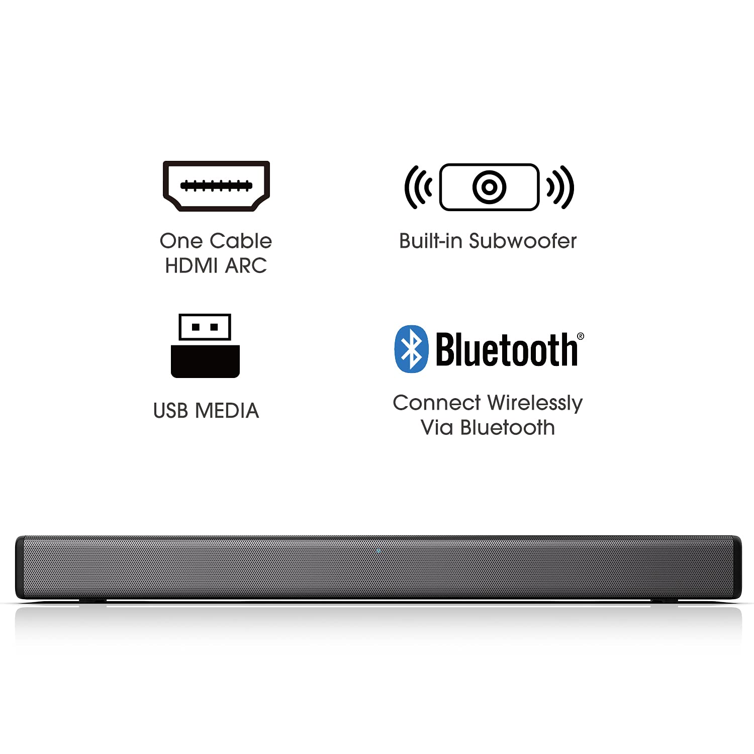 Hisense 55-Inch Class U8 Series Mini-LED ULED 4K UHD Google Smart TV (55U8K, 2023 Model) HS214 2.1ch Sound Bar with Built-in Subwoofer (108W) Bundle