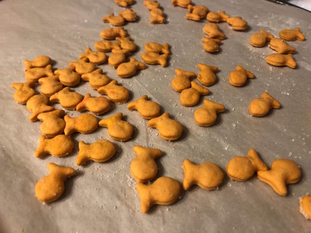 Mini Tiny Fish Cookie Cutter, Goldfish Cracker Multi x5 (2 Pack) - Fun, Baking, Dough, and Fondant Cutter For Kids, Baked Fish-Shaped Maker