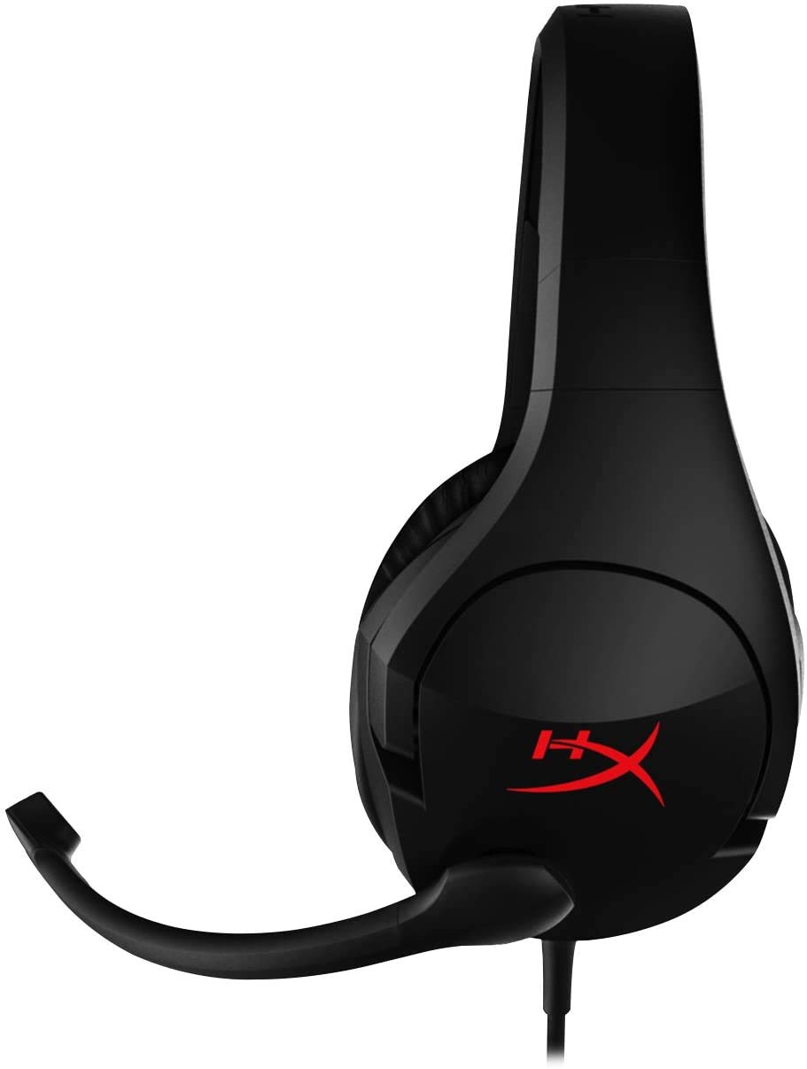 HYPERX Cloud Stinger Gaming Headset - Lightweight Design - Flip to Mute Mic - Memory Foam Ear Pads - Built in Volume Controls - Works PC, PS4, PS4 Pro, Xbox One, Xbox One S (HX-HSCS-BK/NA) (Renewed)