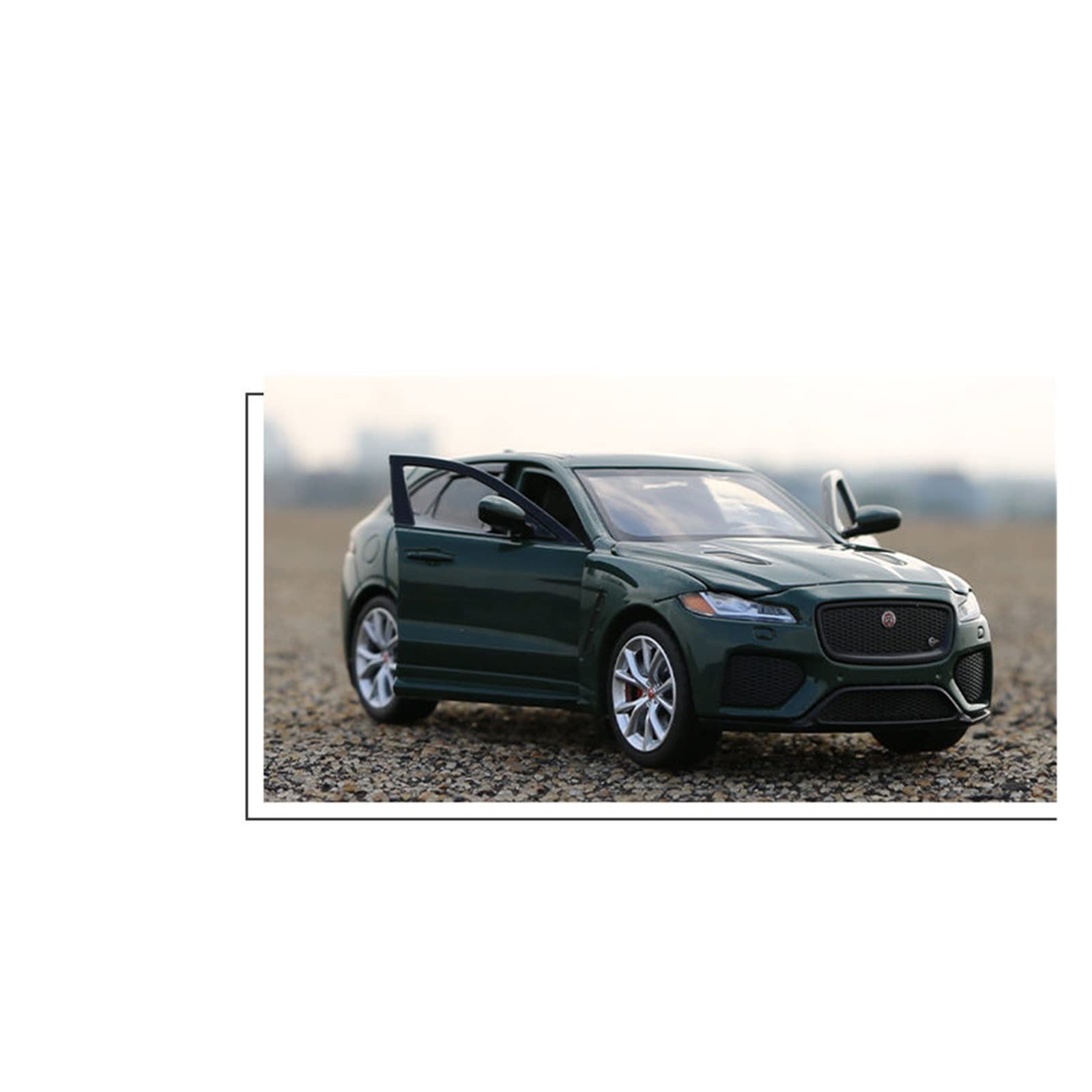 MONEYN Car Models for Jaguar F-PACE SUV 1/32 Alloy Car Model Toy Car Gift Collection Commemorative Ornament (Color : White)
