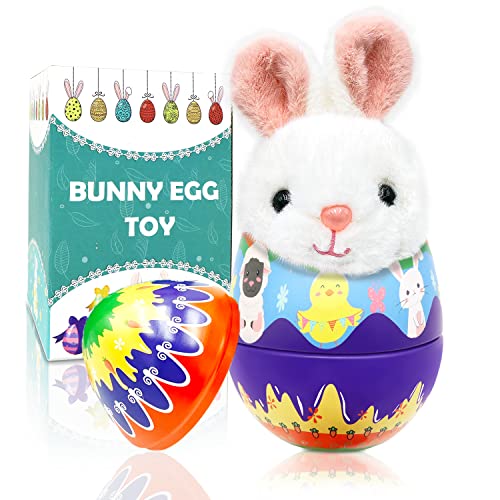 OFSLWJ Bunny Egg Toy, a Fun Rabbit Gift, The Egg is Pre-Loaded with This Cute Plush Rabbit Toy.