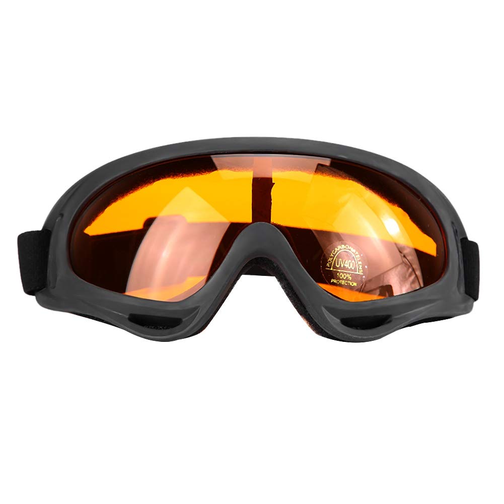 idalinya Sports Goggles Cycling Goggles Uv400 Protection Windproof Anti-Shock Motorcycle Ski Glasses Dustproof(#3)