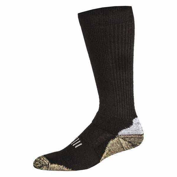 MDMprint Socks, Crew Height, Unisex, Black, PR