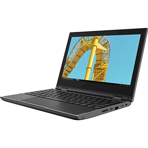 Lenovo 300e Windows 2nd Gen 81M9007WUS 11.6" Touchscreen Convertible 2 in 1 Notebook - HD - 1366 x 768 - Intel Celeron N4120 Quad-core (4 Core) 1.10 GHz - 4 GB Total RAM - 4 GB On-Board Memory - 128