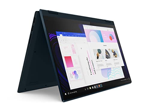 Lenovo 82HU0159US, Ideapad Flex 5-2022 - Everyday Notebook - 2-in-1 Laptop - Windows 11-14" Full HD Touchscreen - 4 GB Memory - 128 GB Storage - AMD Ryzen 3 - Abyss Blue