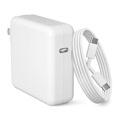 Mac Book Pro Charger - 96W USB C Charger Fast Charger for USB C Port Mac Book pro & Mac Book Air, ipad Pro, Samsung Galaxy and All USB C Device, Include Charge Cable(6.6ft)