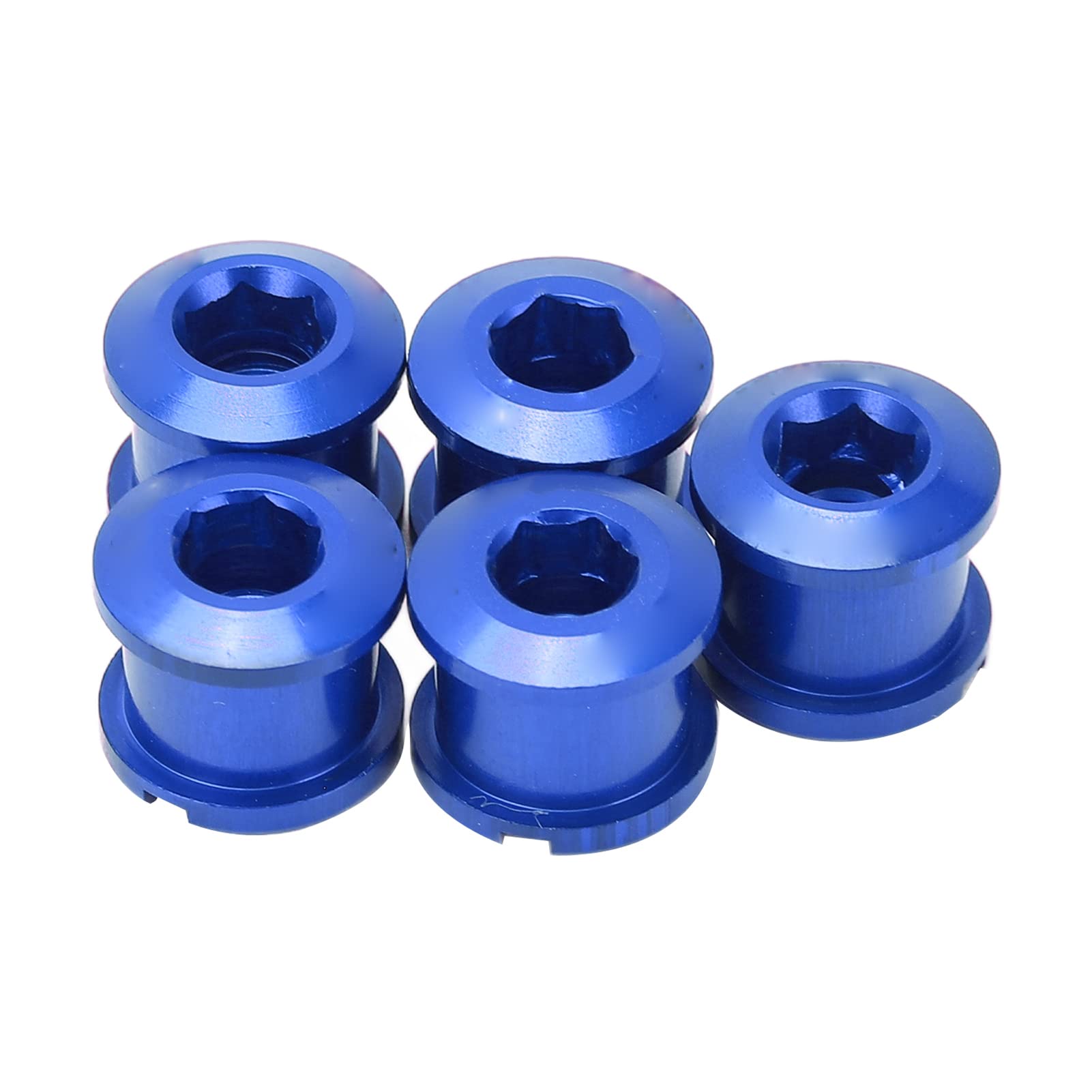 LAIONTY Bicycle Sprocket Bolt Wrench 4.9mm Road Bike Disc Stud Bolt Screw for Crankset Wrench Wrench(蓝色)
