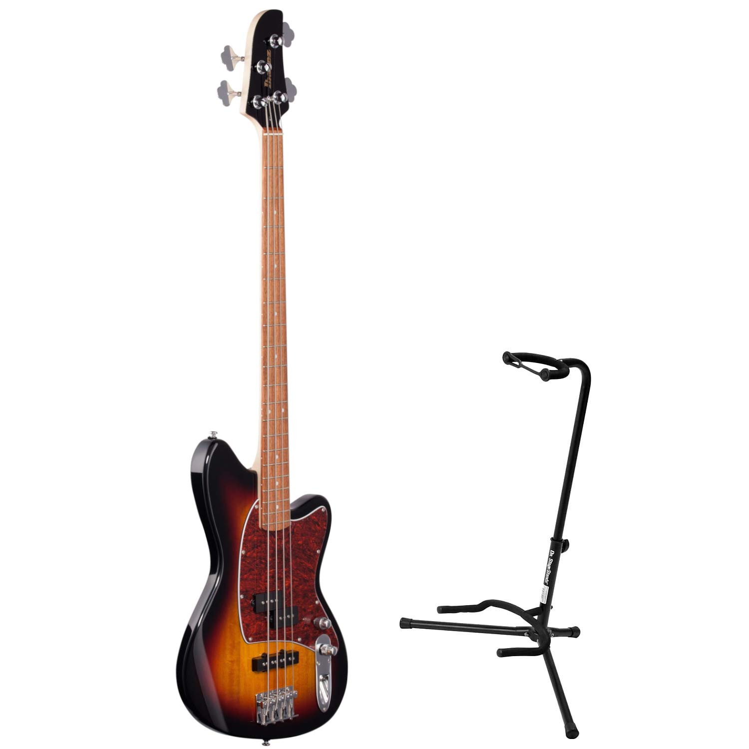 Ibanez TMB100 Talman 4 String Electric Bass Tri Fade Burst w/Stand