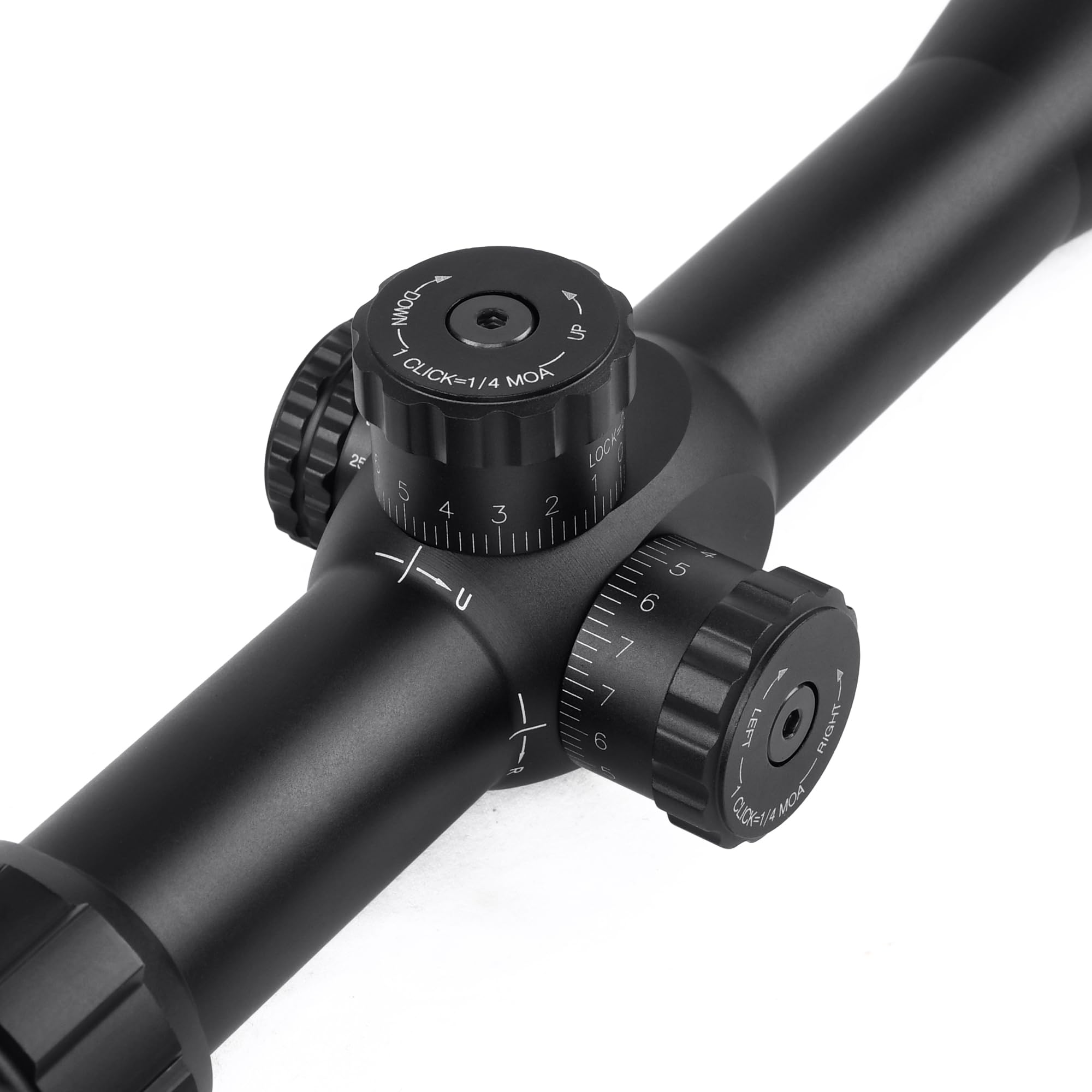 MK6.5-20X42SAL Hunting Rifle Scope 30mm Tube Red/Green/Blue Illuminated Glass Etched Reticle SFP Riflescope w/Side Parallax Adjustment (MK6.5-20X42)