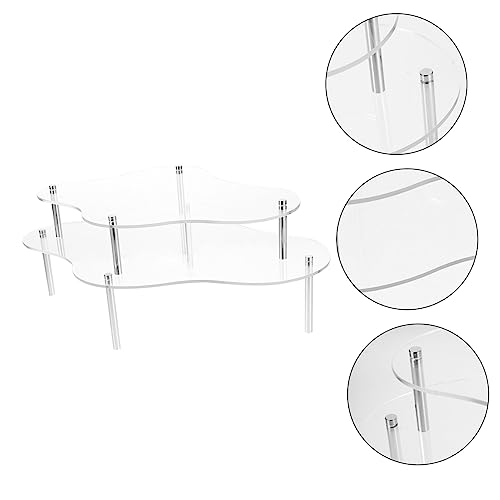 IFANLANDOR 1 Set Dessert Stands Treat Stands for Dessert Table Decorative Frame 7c Acrylic Cake