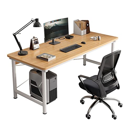 JIMEOG Computer Desk Desktop Home Bedroom Workbench Rental House Desk Student Desk Without Chair (Color : D, Size : 80cm)